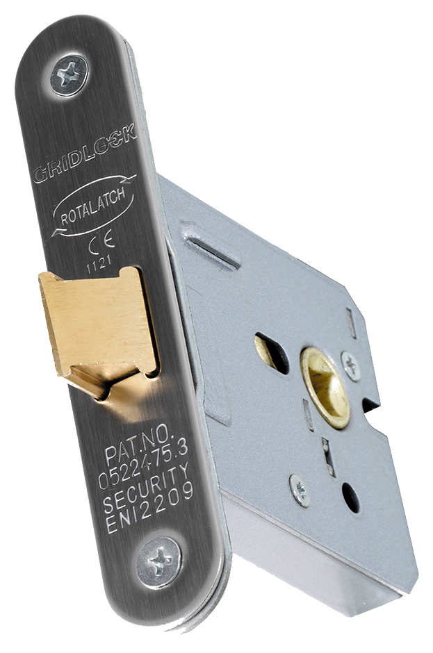 GRIDLOCK Radius Upright Latch G3R — Newstar Door Controls Ltd