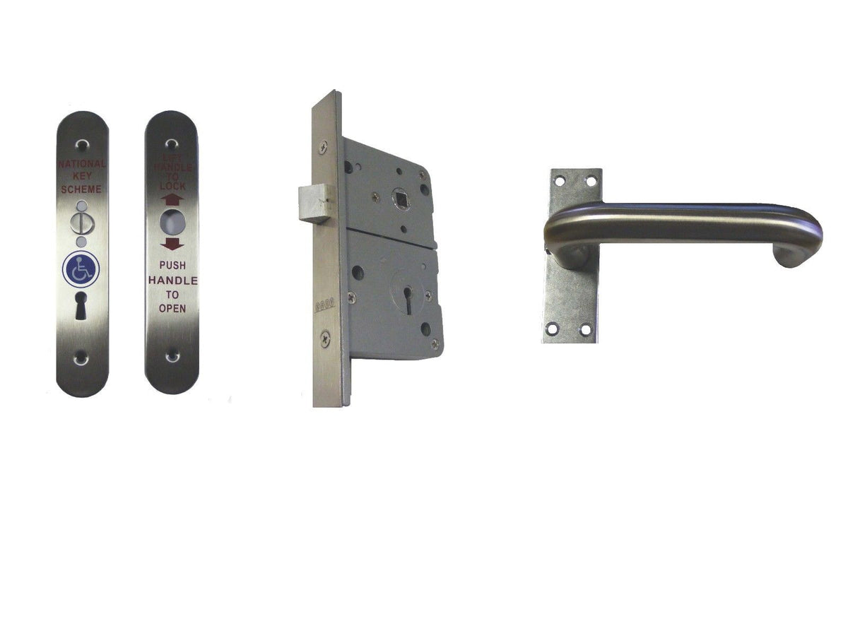 Bary National Key Scheme Disabled Toilet Lock (Left Hand) — Newstar ...