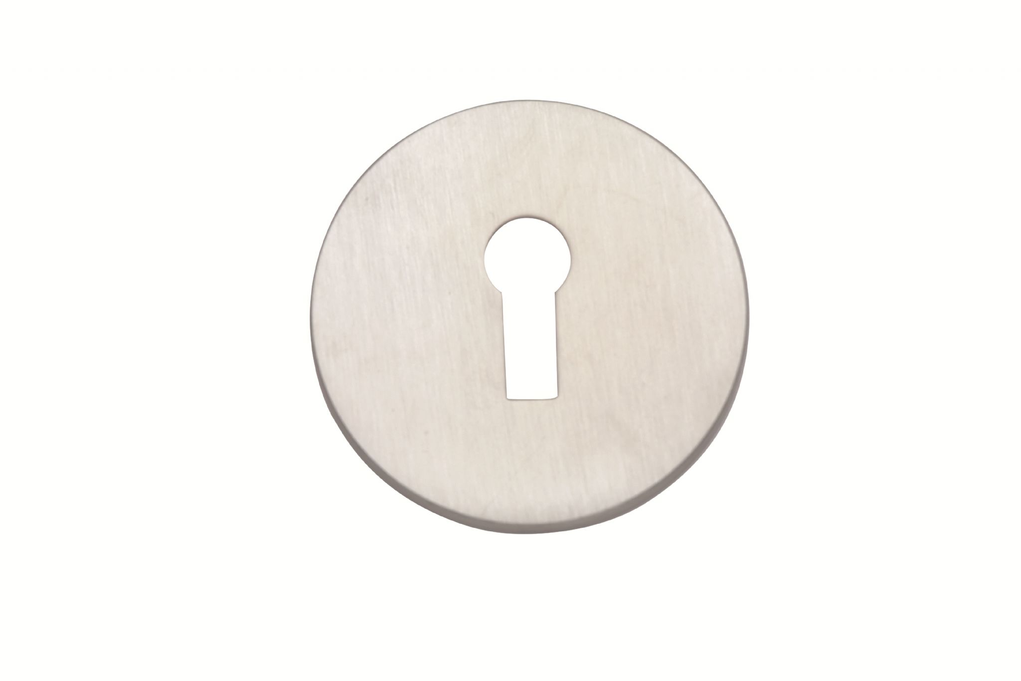 Bary Keyhole - Keyway Escutcheon Satin Stainless Steel — Newstar Door ...